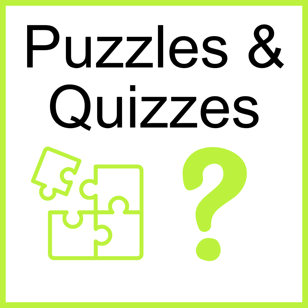 Puzzles and Quizzes for Young Adults - BaNES Virtual Library